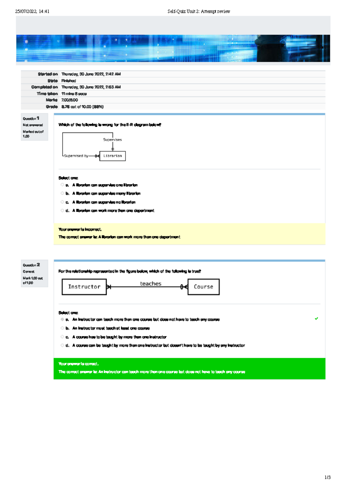 Self Quiz Unit 2 Attempt Review 1 25 07 2022 14 41 Self Quiz Unit 2 Attempt Review 1