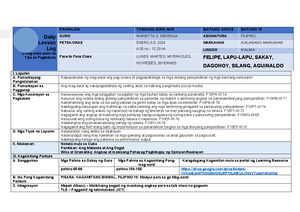 Long Test - test - MAHABANG PAGSUSULIT SA FILIPINO 7 I. PANUTO: Batay ...