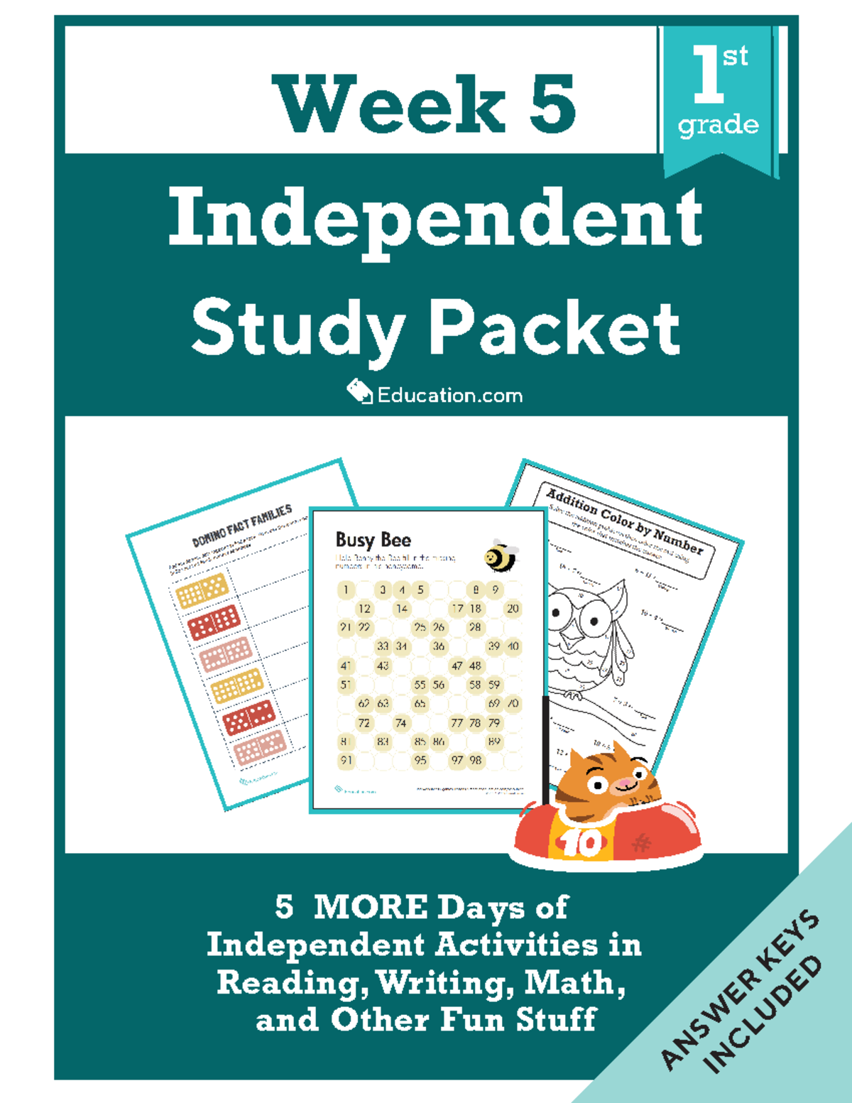 Independent study packet 1st grade week 5 - Week 5 1 st grade Education ...