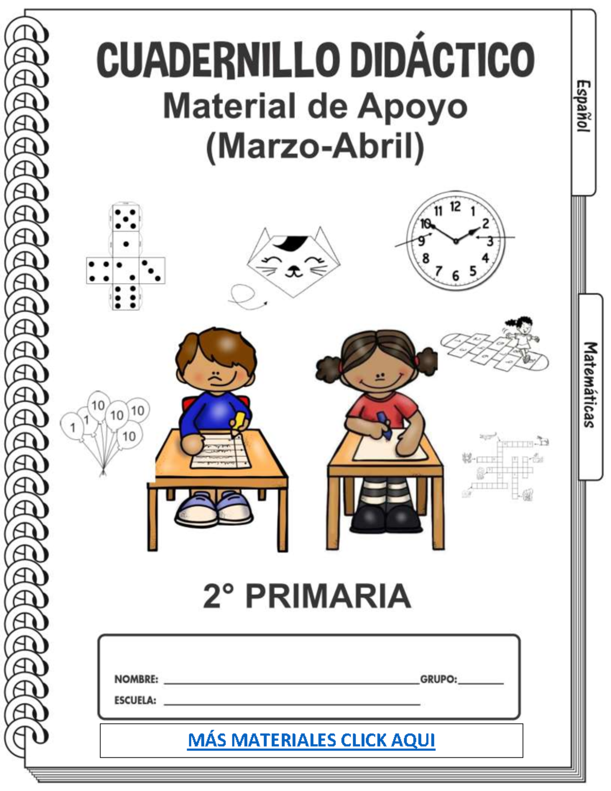 2° Material DE Apoyo - MÁS MATERIALES CLICK AQUI ####### NOMBRE DEL ...
