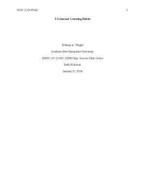 Final Project 7-1 HUM102 Copy - 7-1 Project Submission Brittany A ...