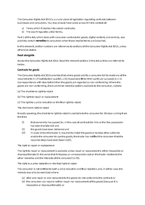 Contract Law - Studocu