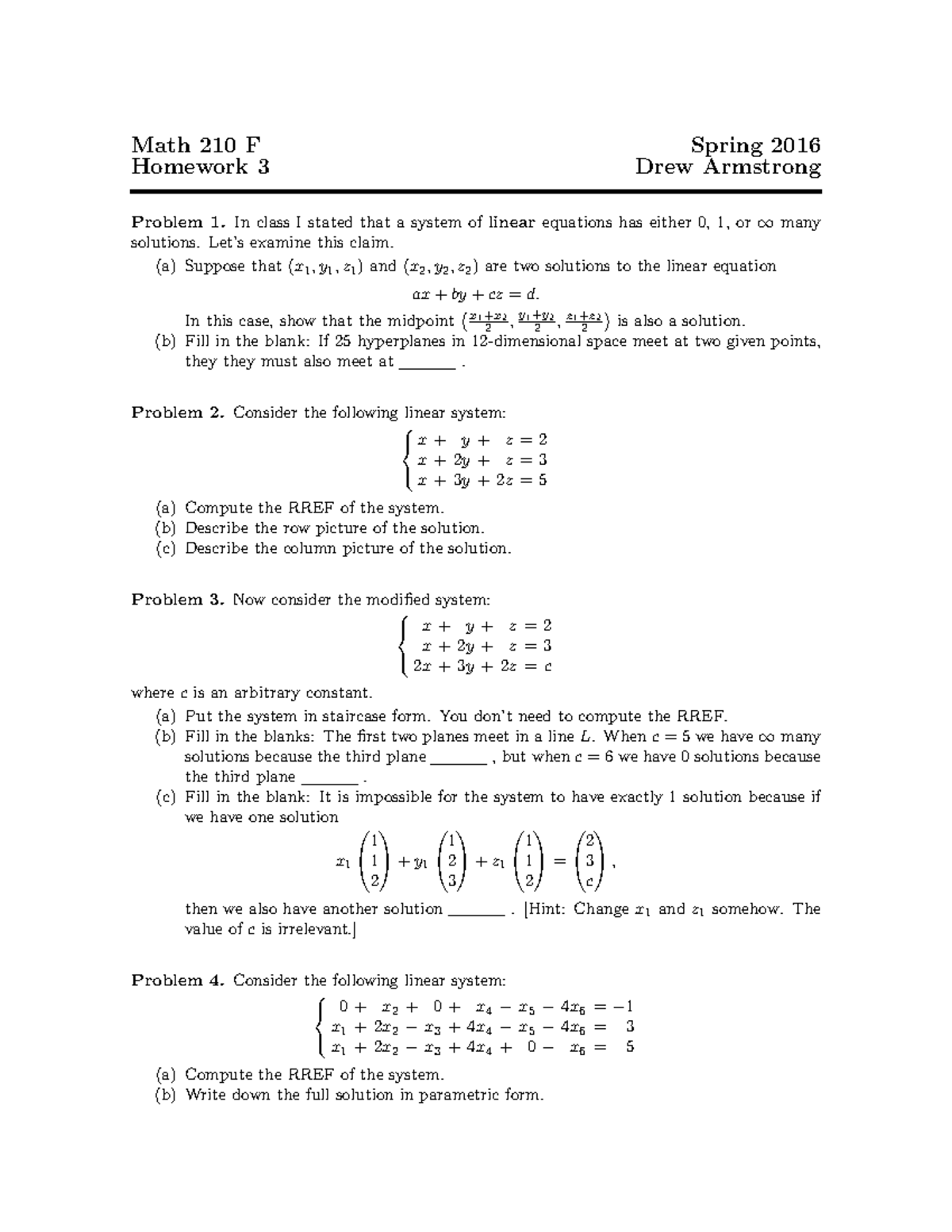 Spring 16. hw 3 - homework - Math 210 F Spring 2016 Homework 3 Drew ...