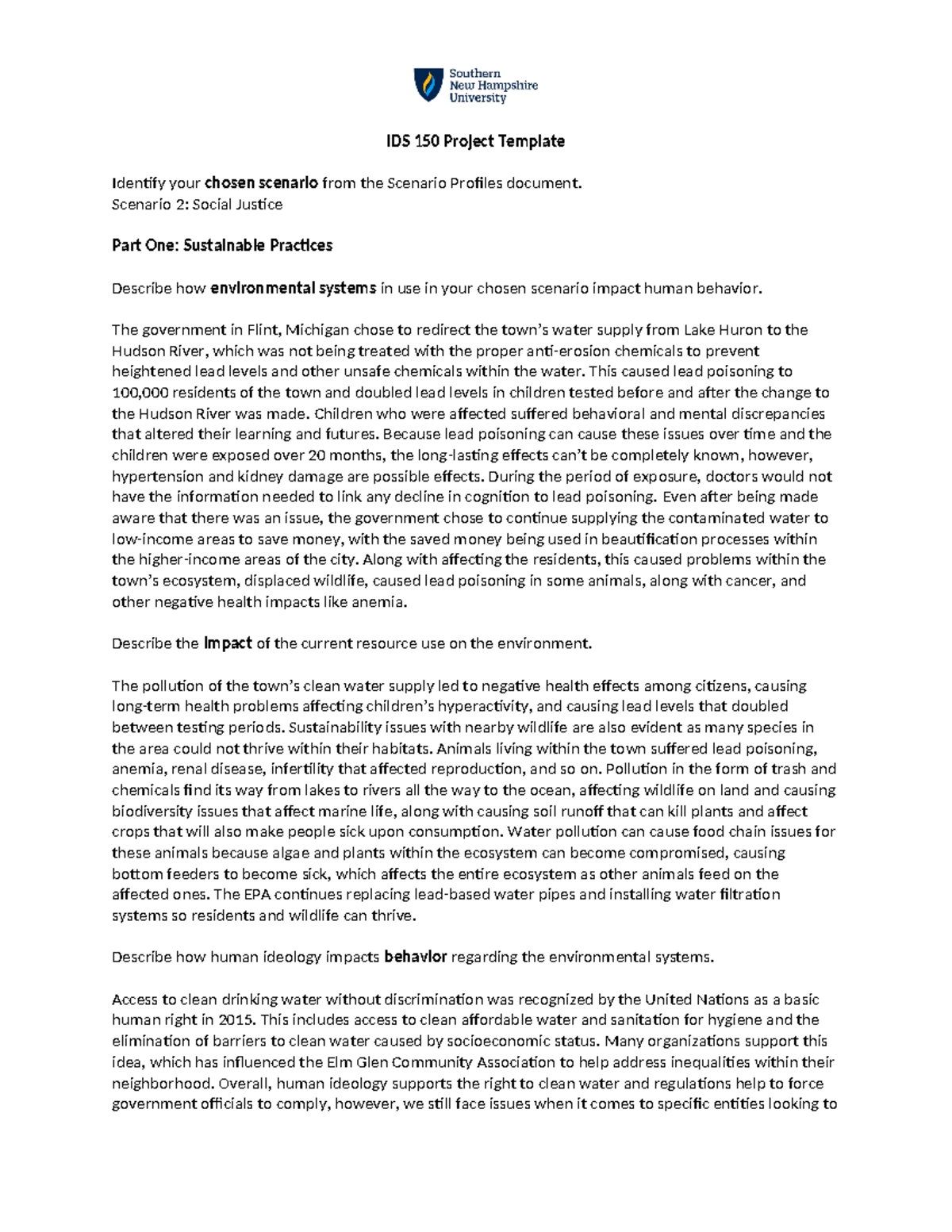 IDS 150 Project Draft One Heaven Gill - IDS 150 Project Template ...