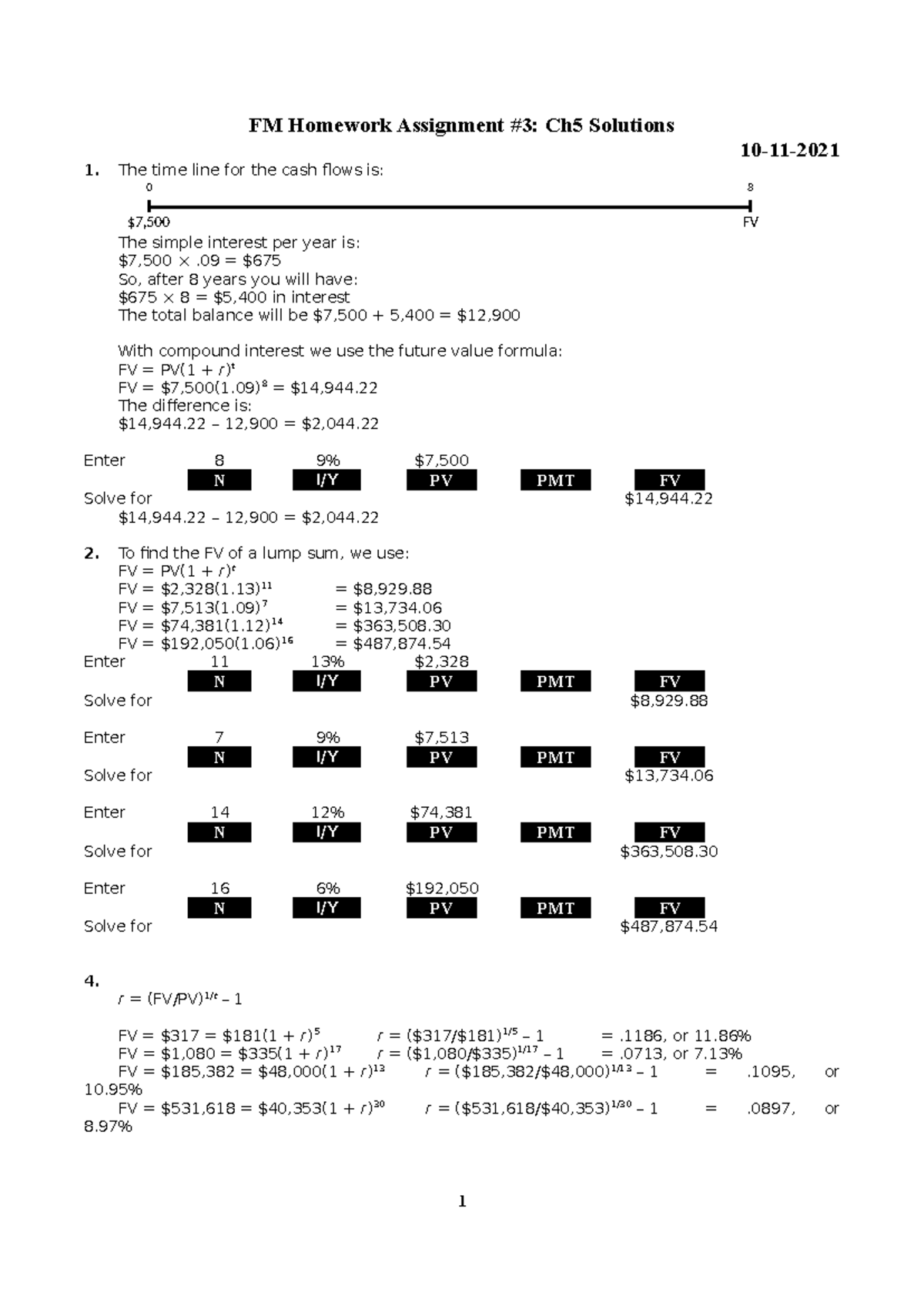 FM Hwk3 solution ch5 21f - FM Homework Assignment #3: Ch5 Solutions 10 ...
