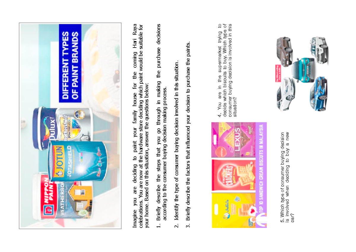 WEEK 2 Activity - Tutorial work marketing mix - Imagine you are ...