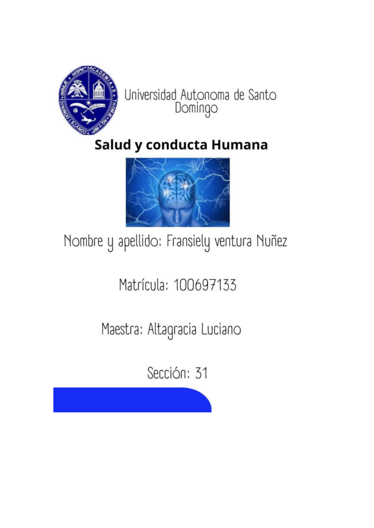 Salud y conducta humana 2 - Studocu