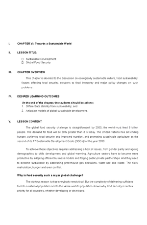 GE World WEEK 3-5 - Unit 2 – THE STRUCTURES OF GLOBALIZATION - Unit 2 ...