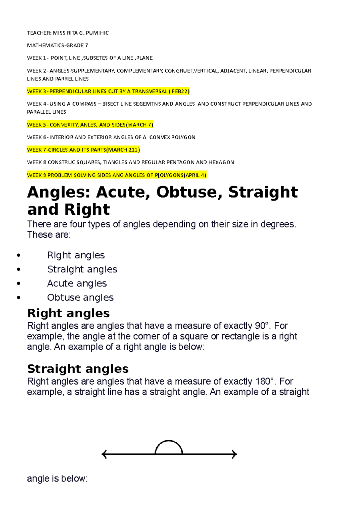 Math 7 week3 - MODULES FOR MATHEMATICS JUNIOR HIGH SCHOOL - TEACHER ...