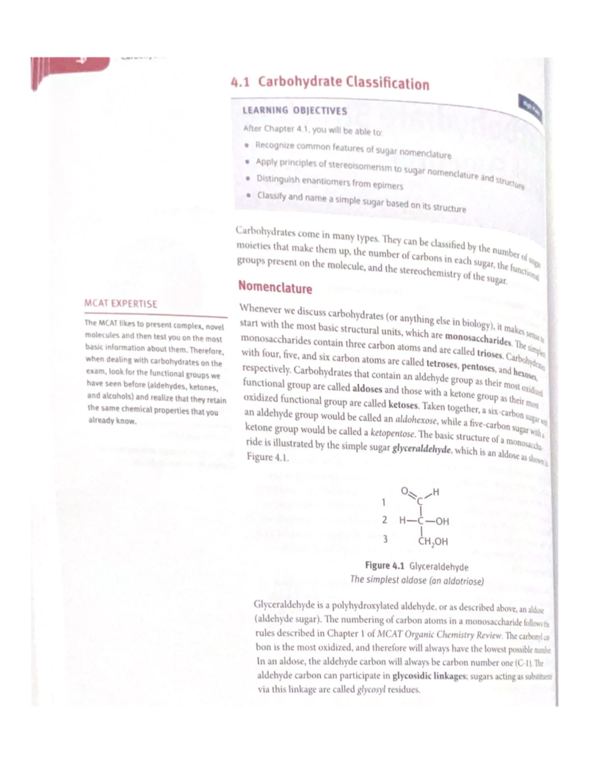 4.1 Carbohydrate Classification - CHEM 4033 - Studocu