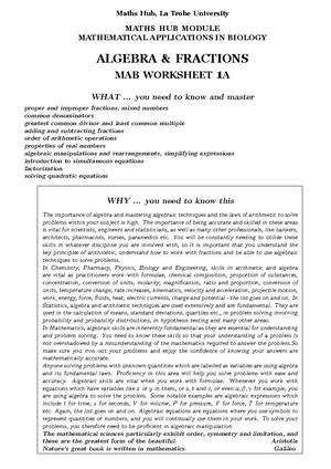 MHM MAB 1B Numbers SETS - Maths Hub, La Trobe University MATHS HUB ...