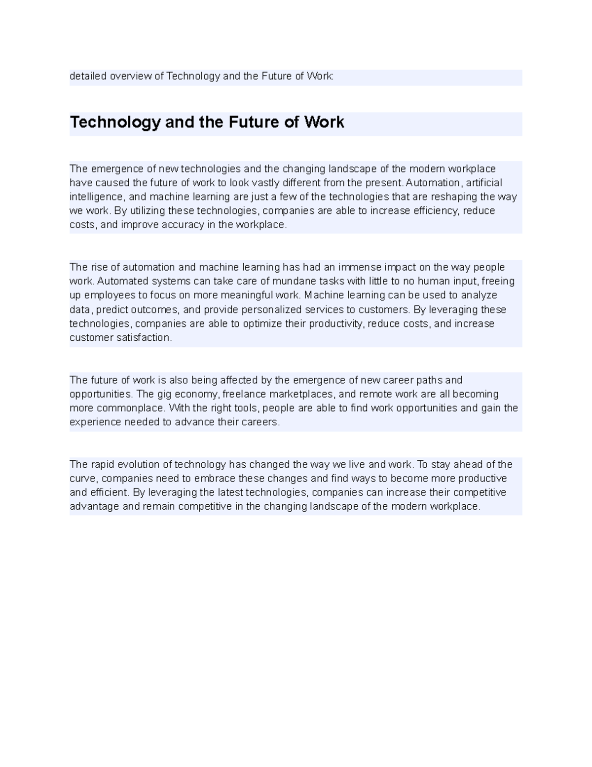 Untitled document-1 - ergtrtg - detailed overview of Technology and the ...