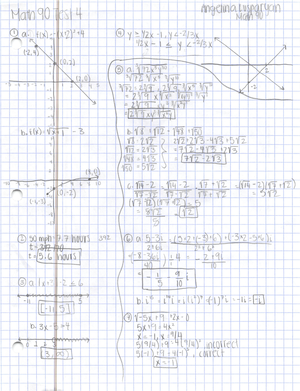 Math 103E Calculus Notes - Math 103 - Studocu