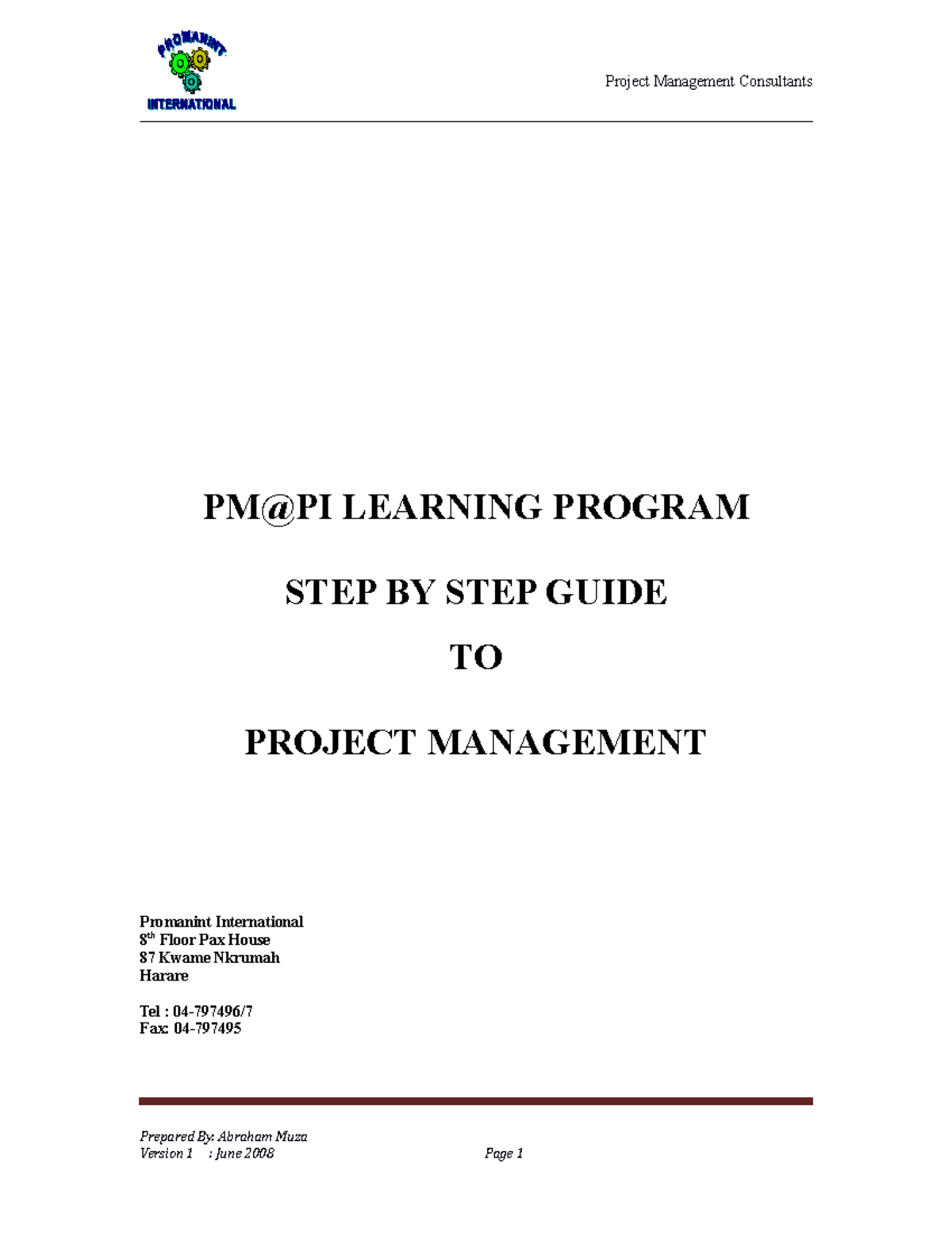 Topic 8 - Day 3, PM Guide - Stakeholder management p12 to 27 - U PM@PI ...