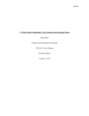 4-3 Project one submission - Developer: Zack Baker Date: 11/14/ IT 145 ...