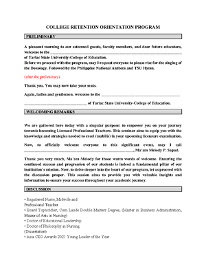 Kumustahan Session - “KUMUSTAHAN SESSION” 1. Kumusta ka sa ngayon? (How ...