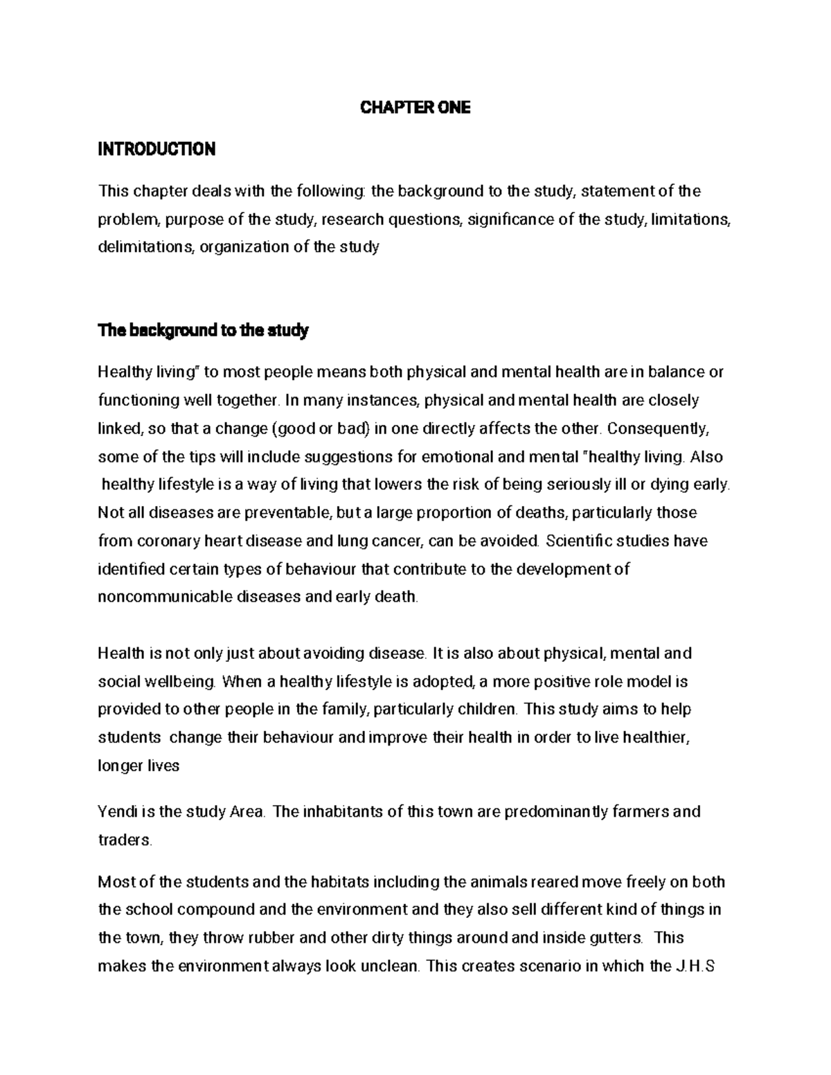 Felvid Chapter ONE-1 - Project - CHAPTER ONE INTRODUCTION This chapter ...