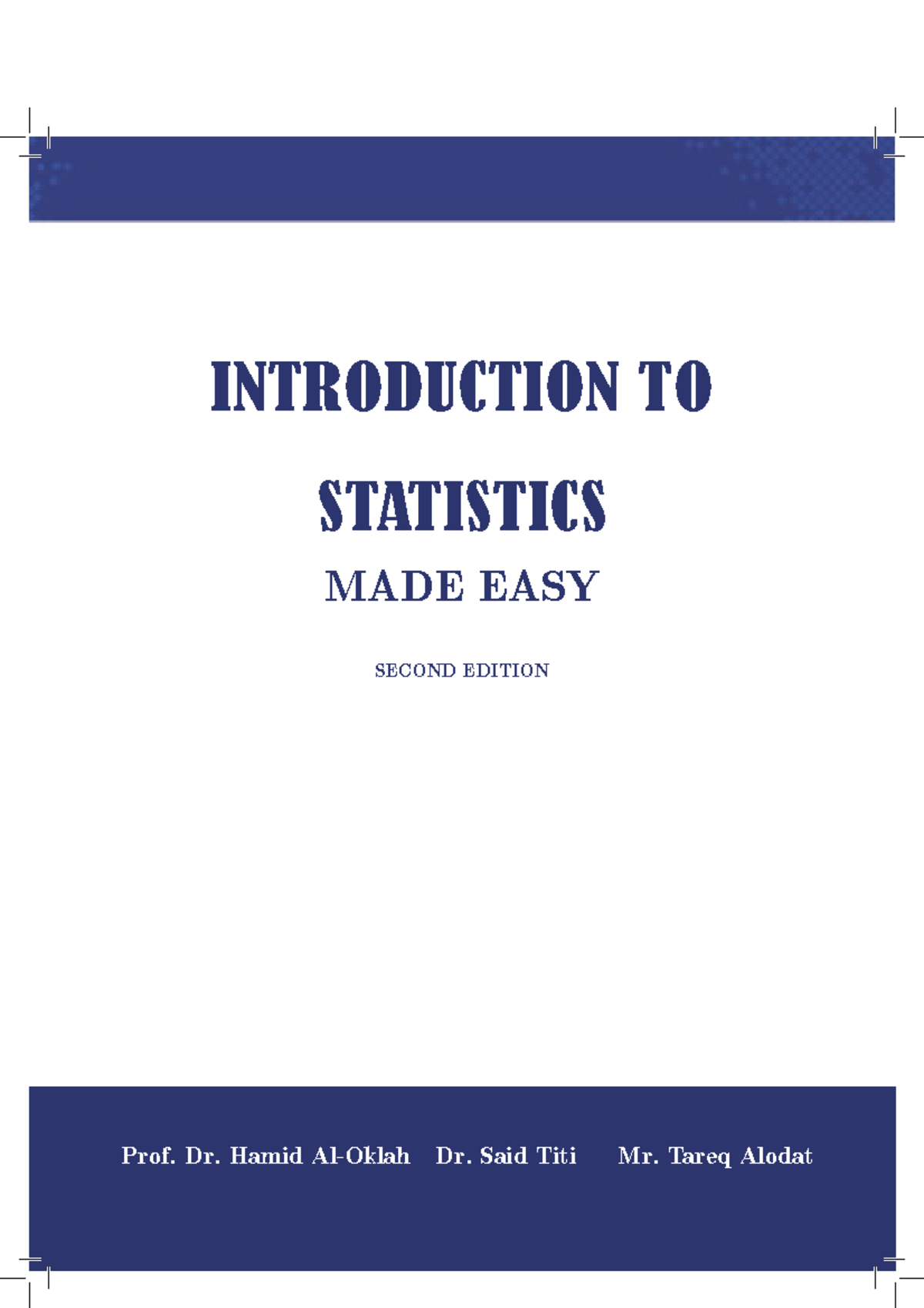 Statistics notes - INTRODUCTION TO STATISTICS MADE EASY SECOND EDITION ...