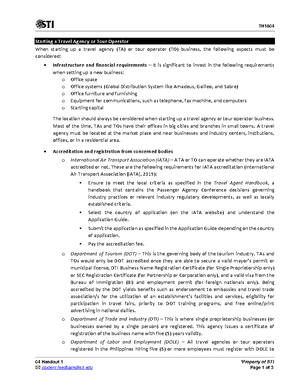 01 Handout 1 - Foreign Language - TH 01 Handout 1 *Property of STI student@sti Page 1 of 3 The ...