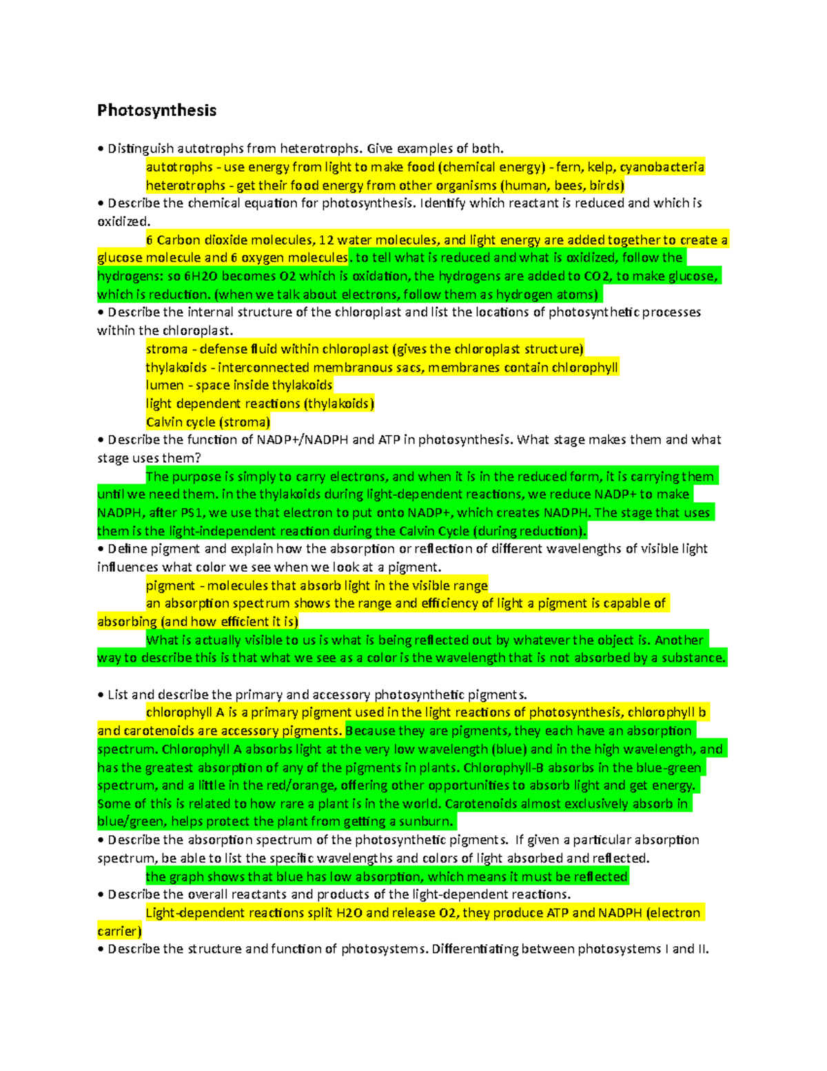 Photosynthesis Studyguide Photosynthesis Distinguish Autotrophs From photosynthesis-studyguide-photosynthesis-distinguish-autotrophs-from