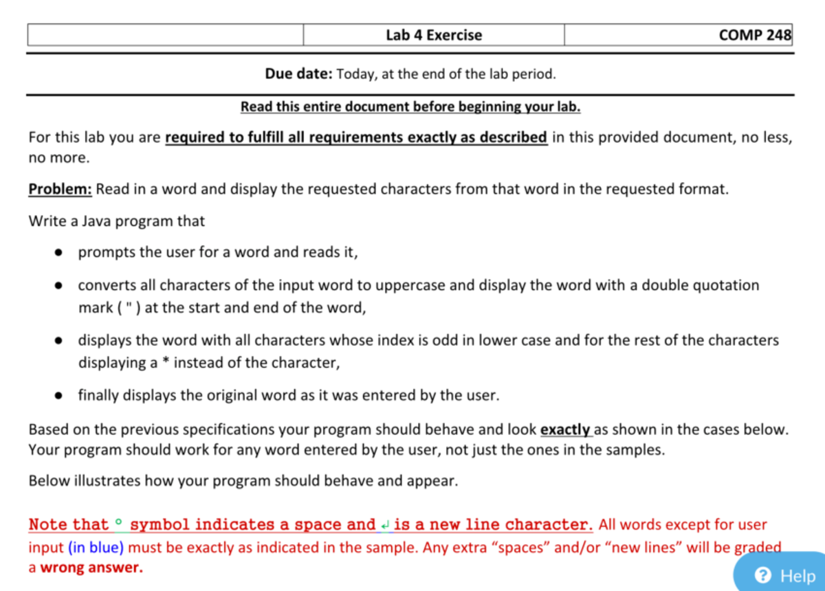 Sample 2-Lab4 - Lab - COMP 248 - Studocu