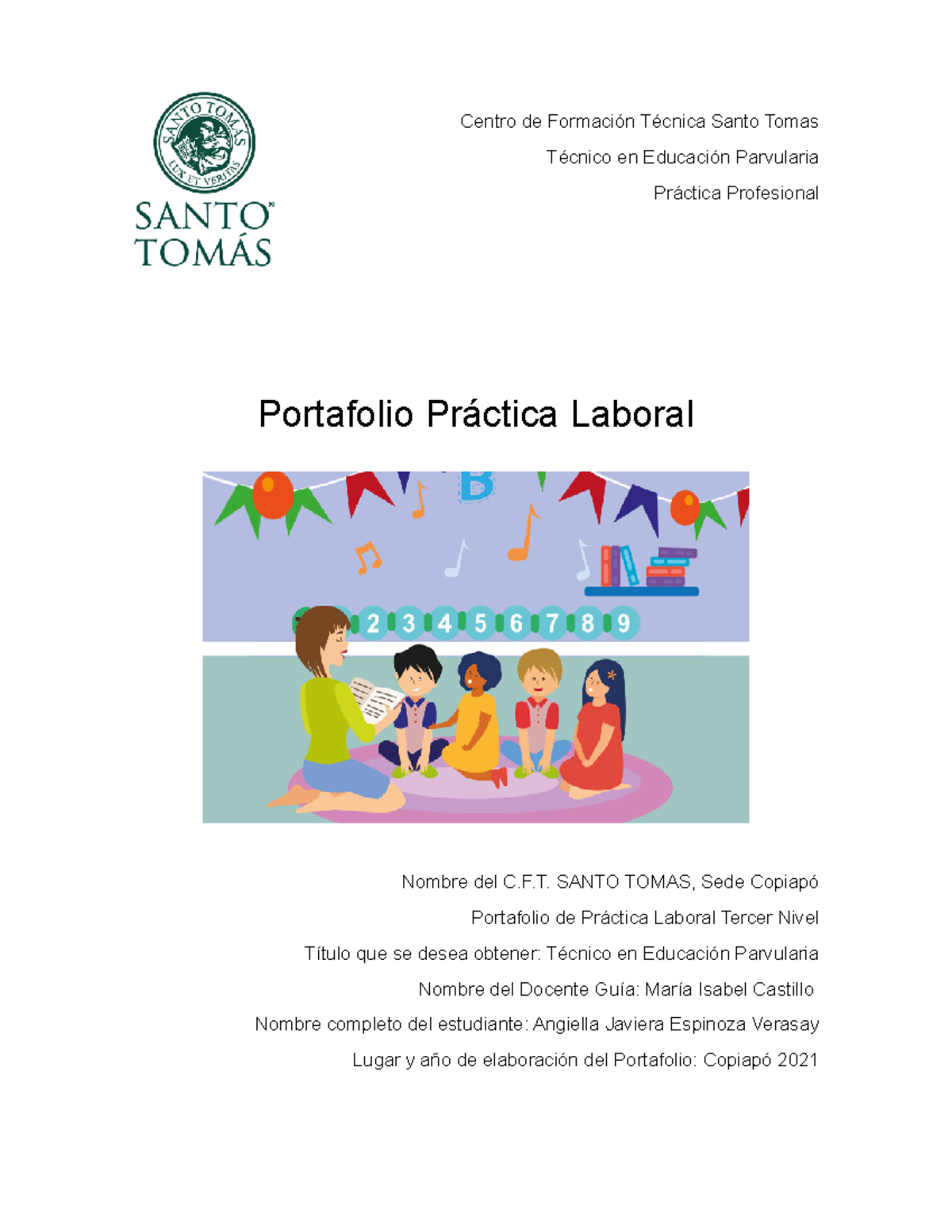 Portafolio Practica Profesional - Centro de Formación Técnica Santo ...