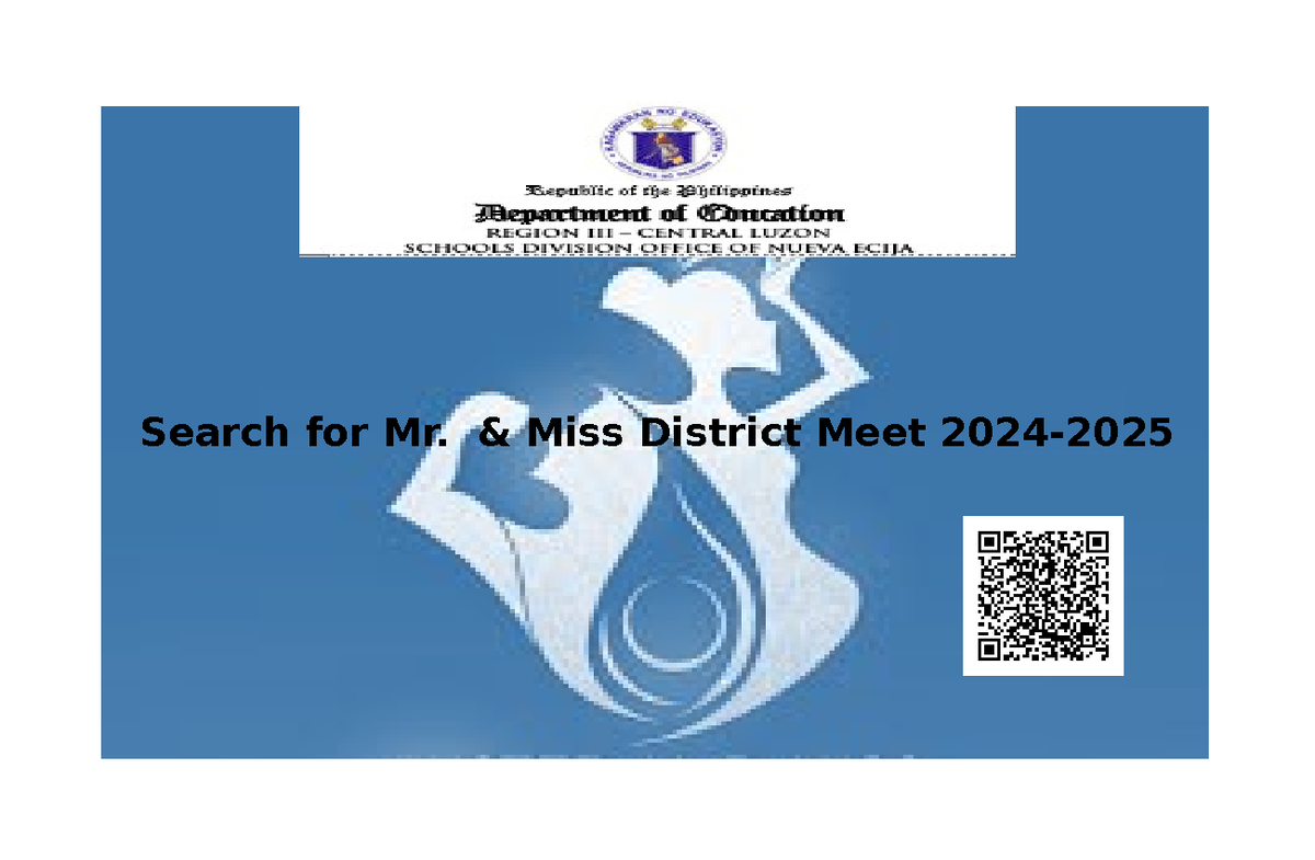 Search-for-Mr. and Ms. Intrams - Bachelor of Elementary Education - NO ...