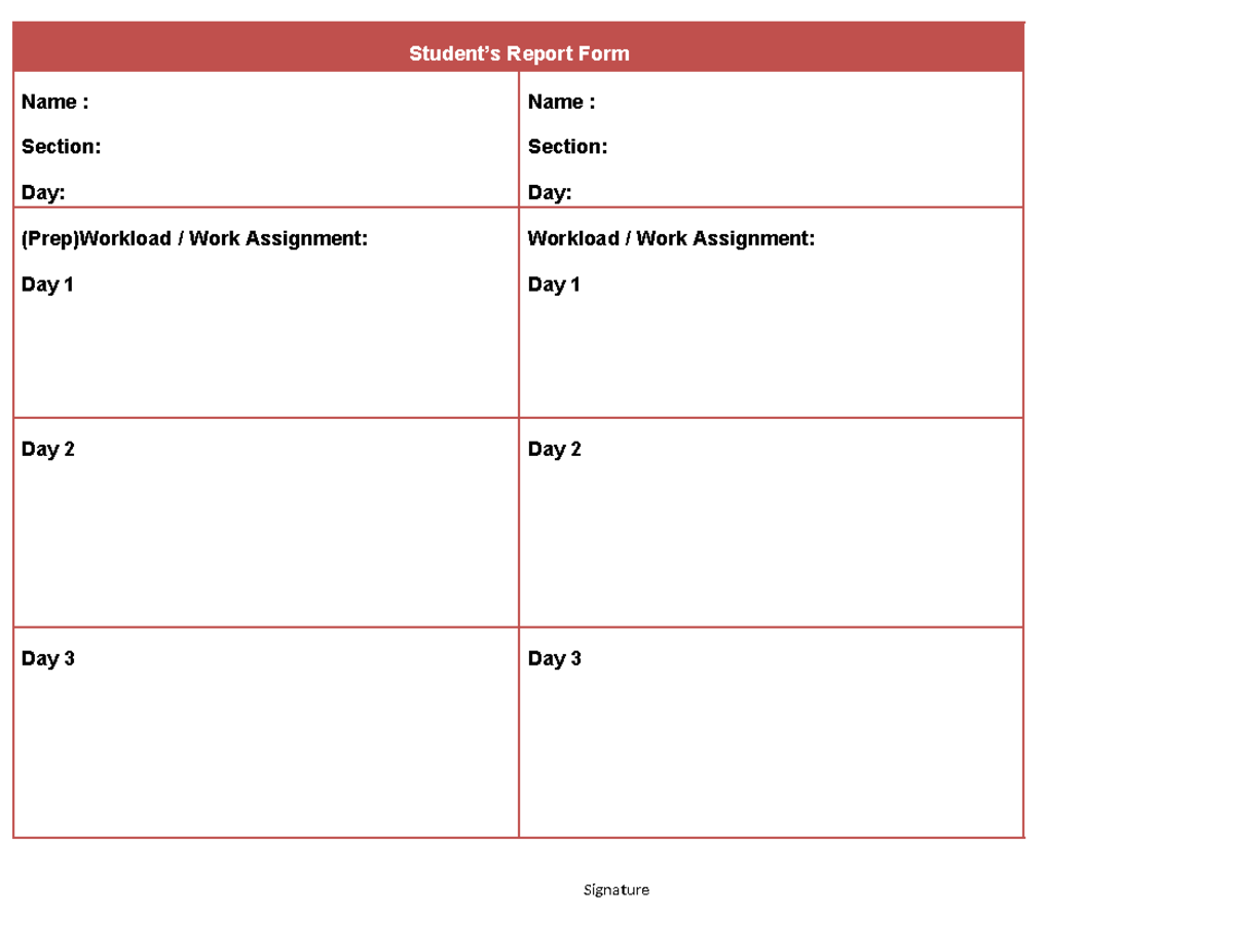 Student-Narrative - narrative - BSED Major in Values Education - Student’s Report Form Name ...