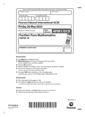MF19 Mathematics - List MF List of formulae and statistical tables ...