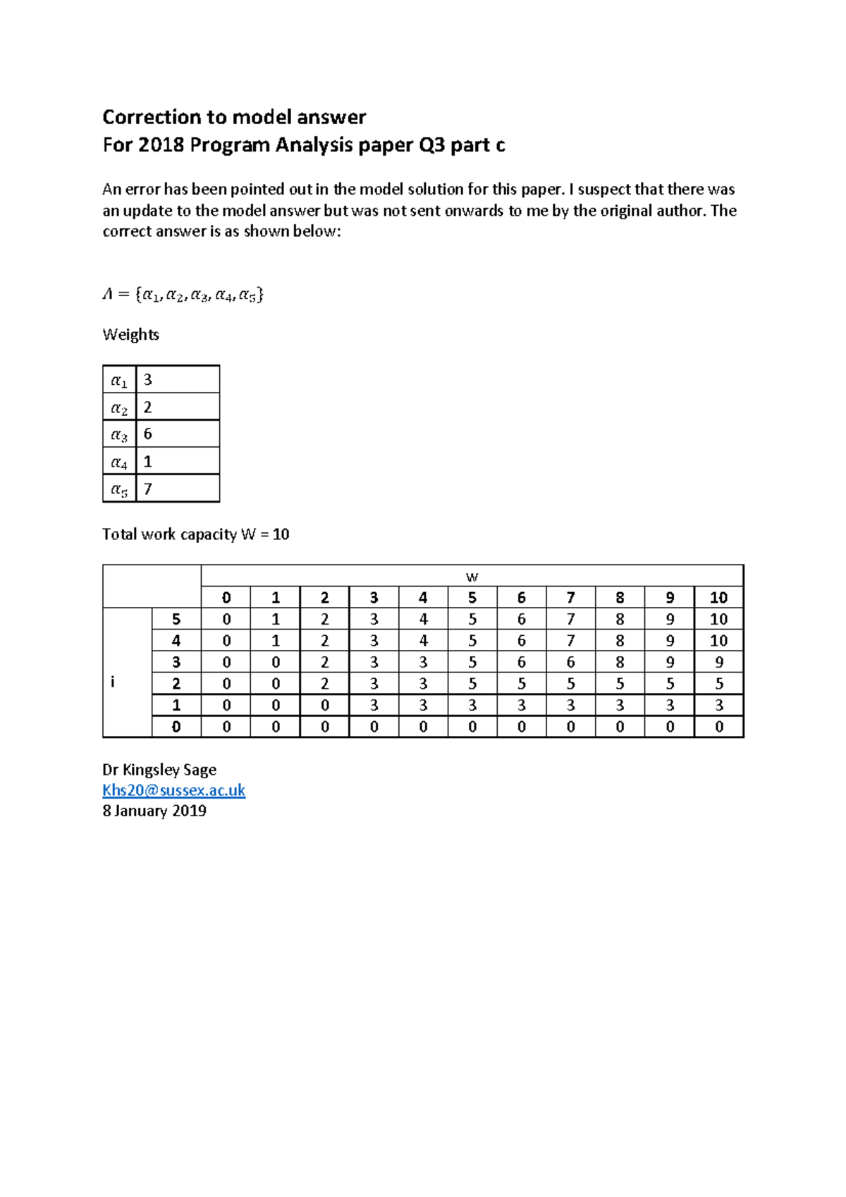 Correction 2018 Q3 Part C - Correction to model answer For 2018 Program ...