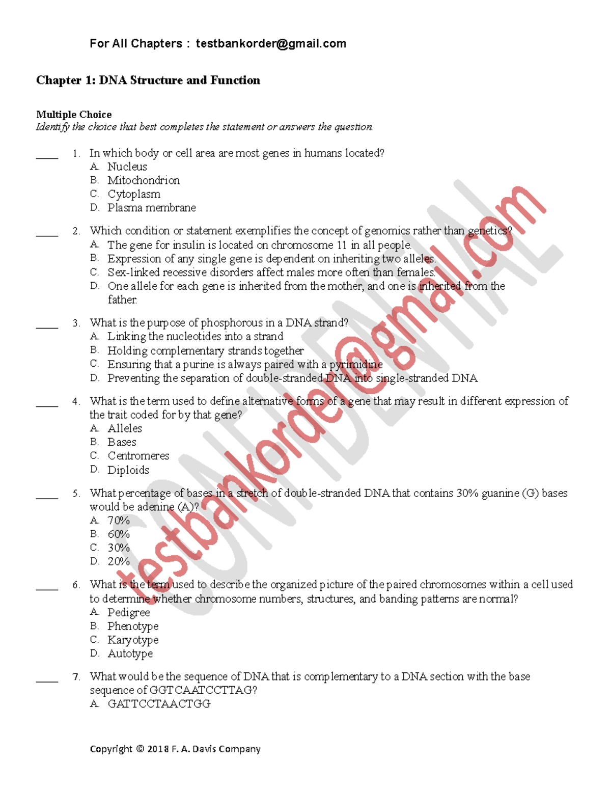 Solutions and Test Bank For Genetics and Genomics in Nursing and Health ...
