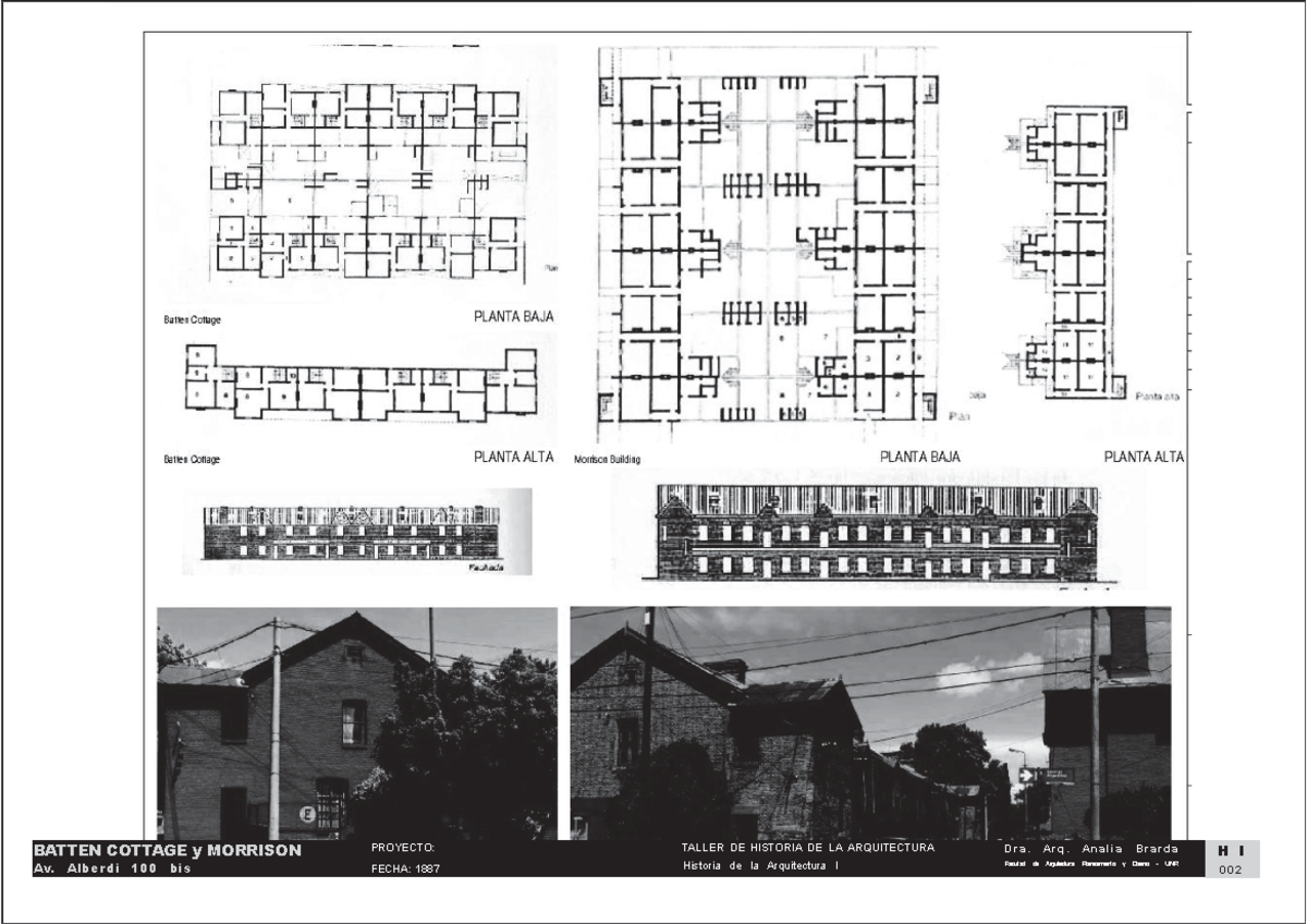 Batten Cottage y Morrison Building - Historia de la Arquitectura ...