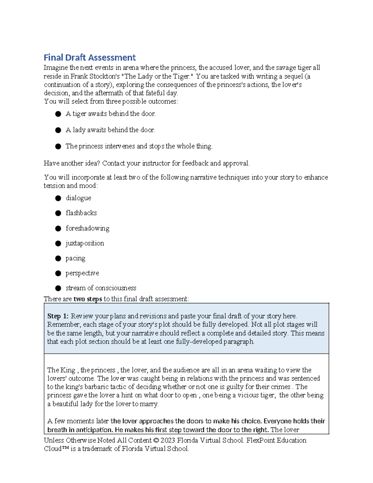 06 05 final draft - dcsfrbghuagbU FBVSAJUBV - Final Draft Assessment ...