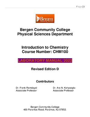 CHM-100 Lab Safety Quiz-1 - Please watch these videos and then complete ...