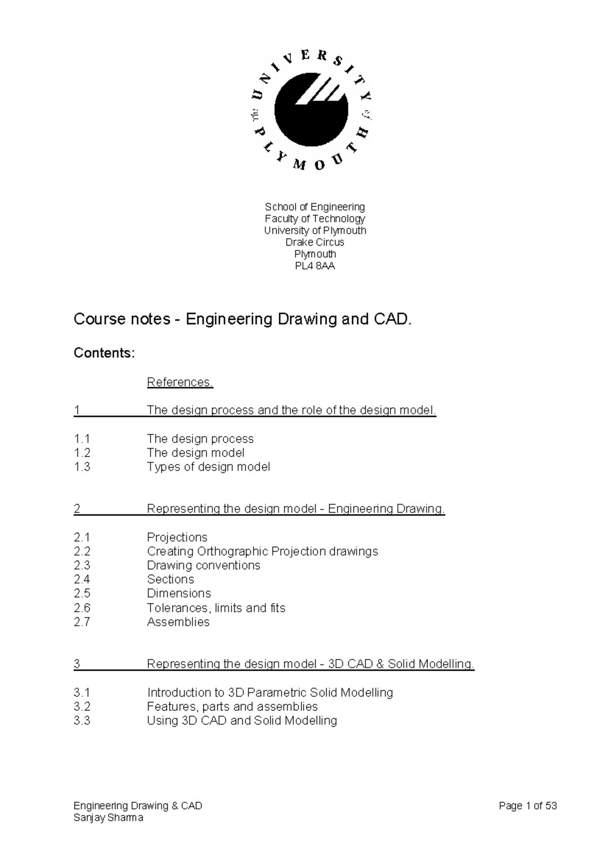 Basic engineering Drawing - - Studocu