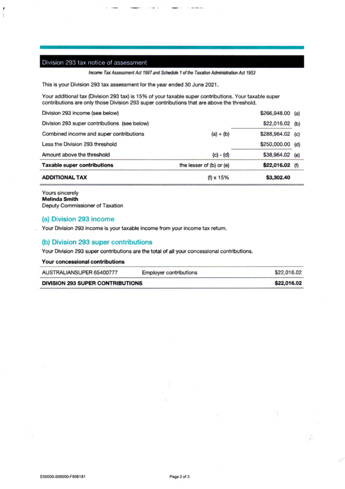 Div293 Example 1 - 9020BBM - Studocu