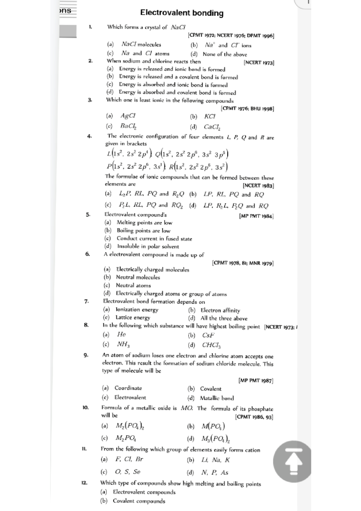 1695474069833 - NEET chemistry practice questions - Basic concepts in ...