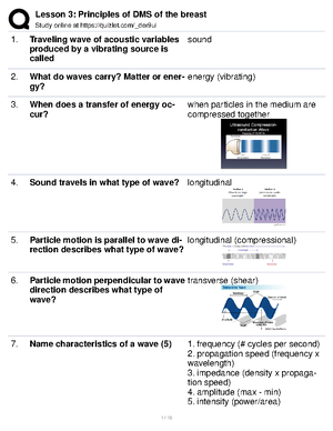 Lesson 4- Equipment for Breast Sonography - Study online at quizlet ...