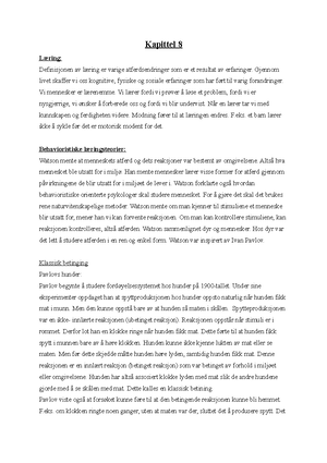 Sentrale begreper kapittel 1 - Legges vekt på naturen og mennesket som biologisk vesen ...