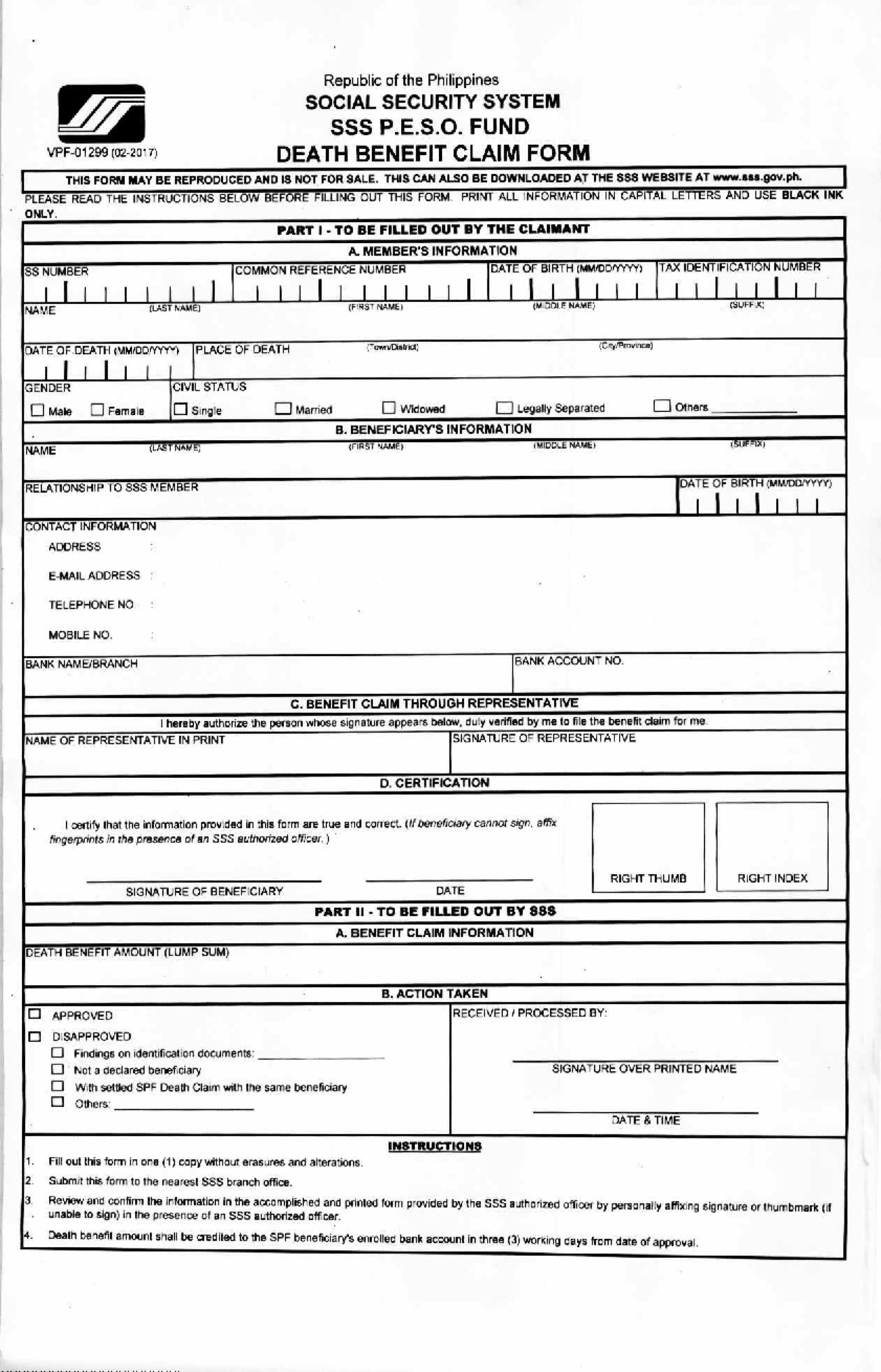 Vpf 01299 SSS FORM - Computer Science - Studocu