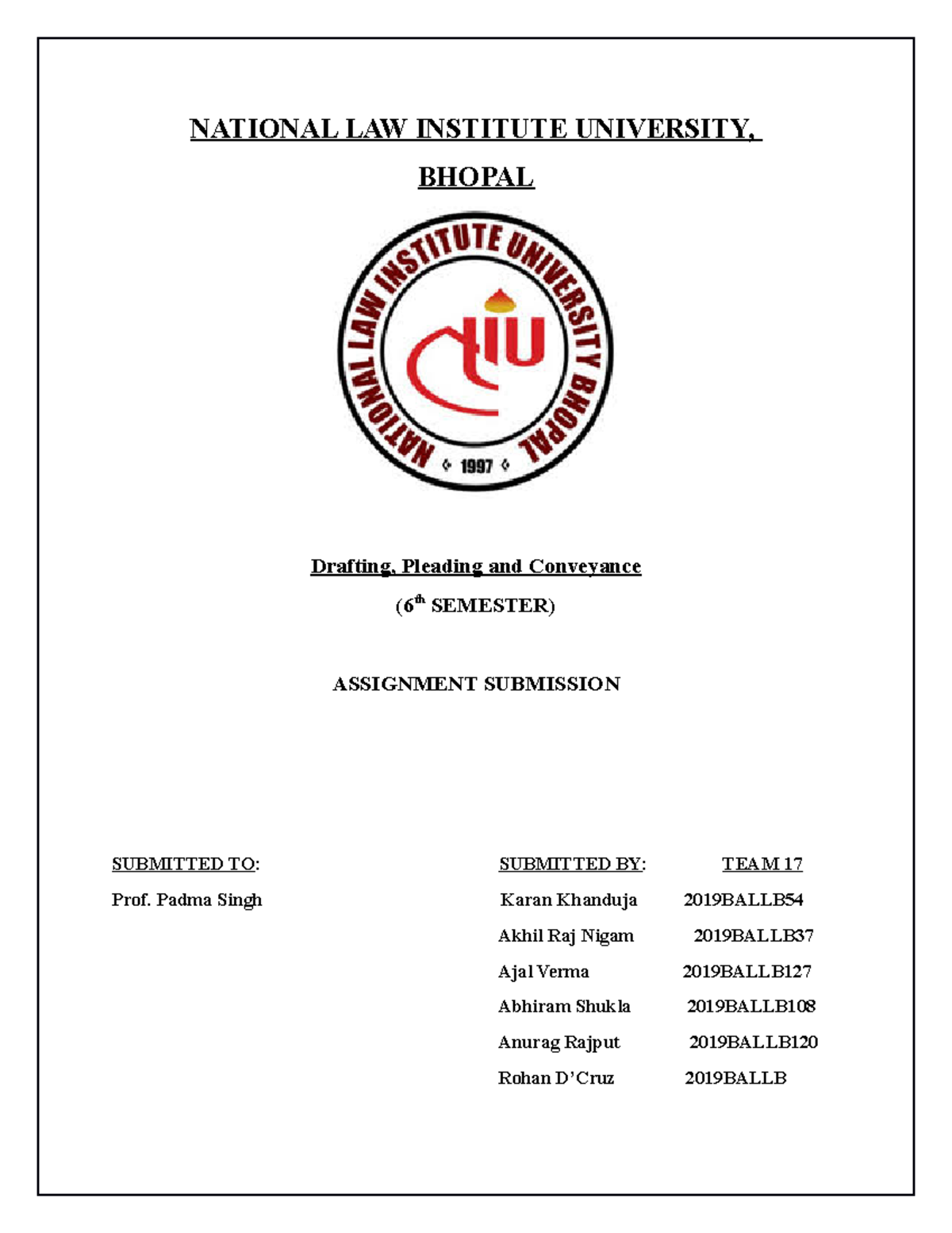 Dpc submission - contains format of multiple contracts and business ...