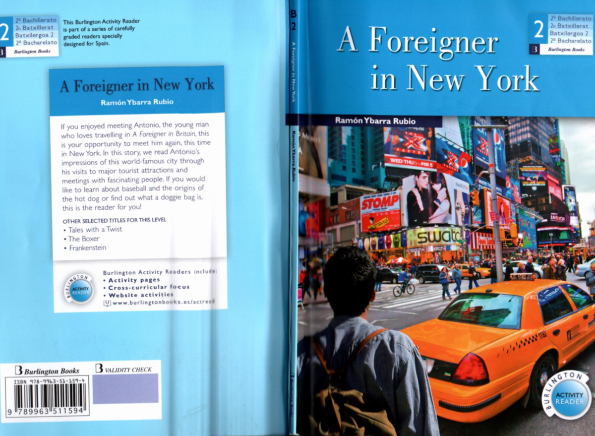 A foreigner in New York Antonio Burlington Books - Inglés II - Studocu