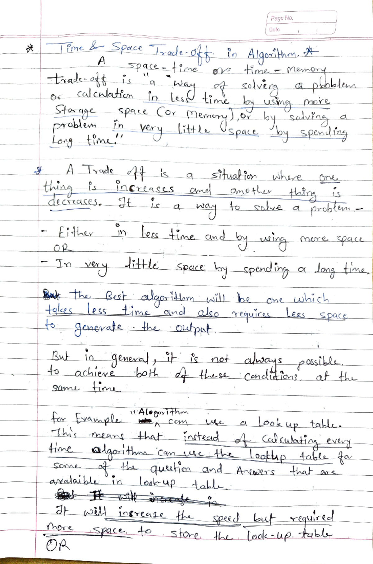 DSA UNIT 1 PART 2 - c sdcsdc - ####### TFme Space Toade oft io ...