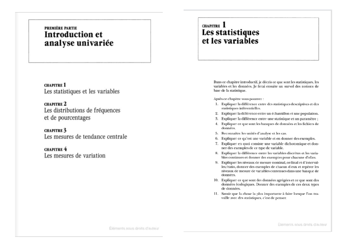 FOX Introduction stats uni et bivariees - copie - Méthodologie de la ...