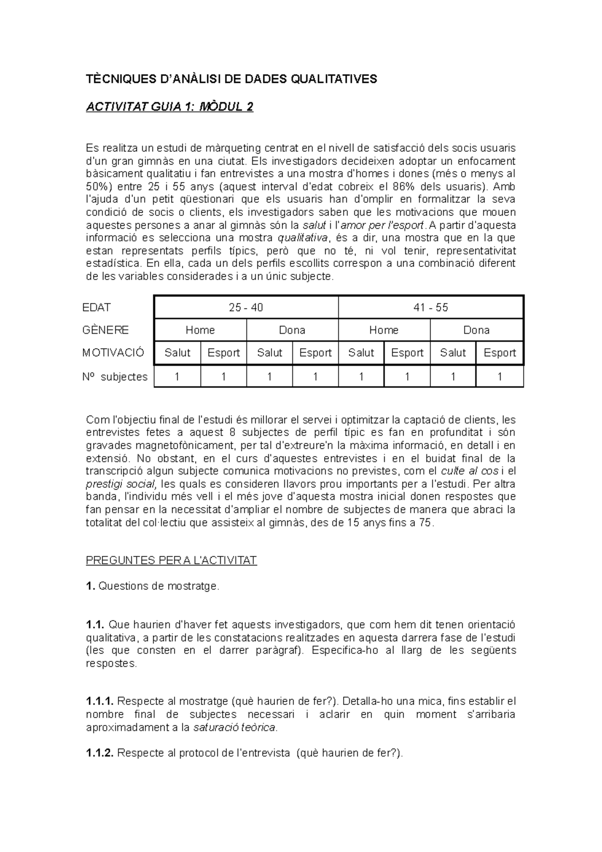 Activitat Guia 1 - Documento complementario a actividades no obligatorias para preparación de ...