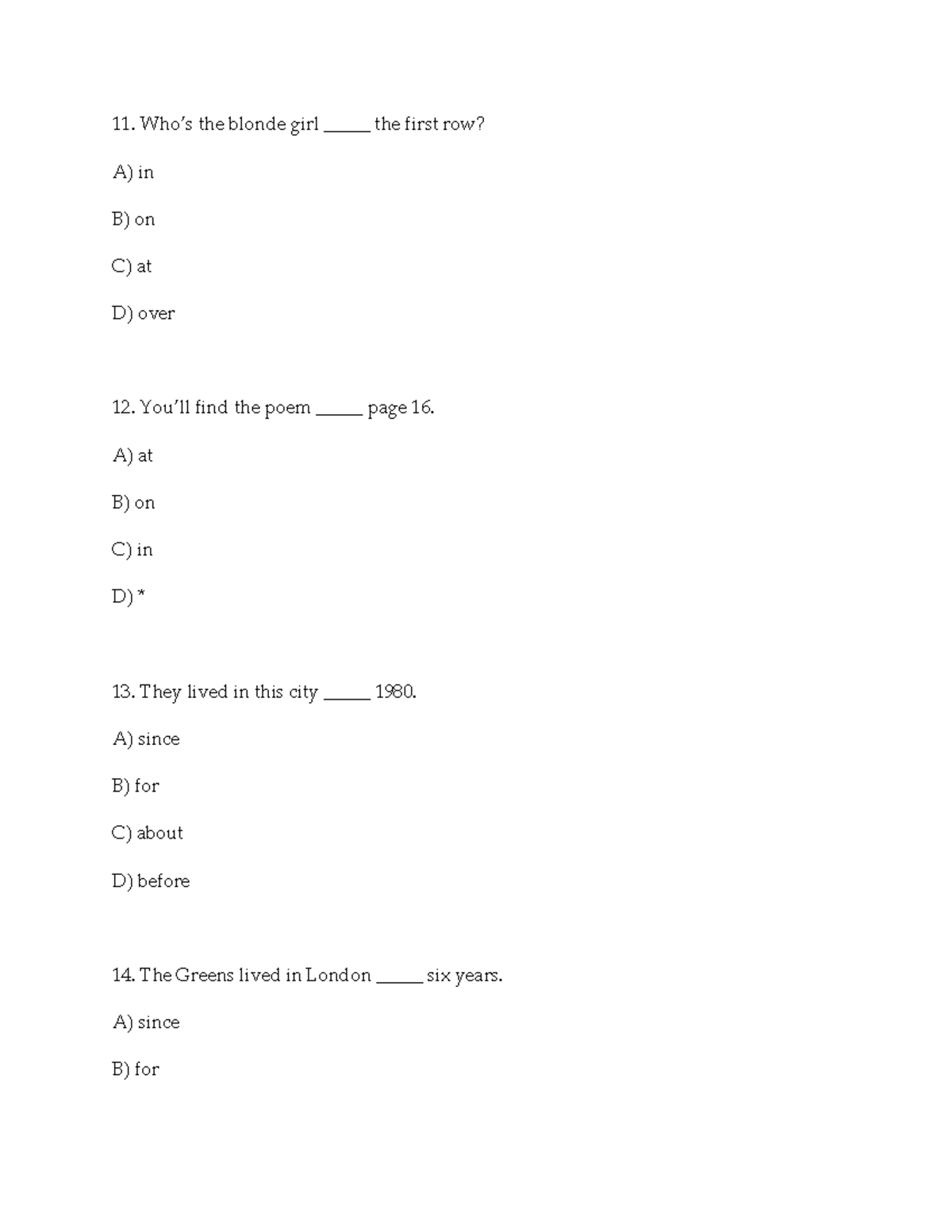 GT 5 - Grammar Basic Advance- Grammar Test EPT Reviewer 5 - Who’s the ...