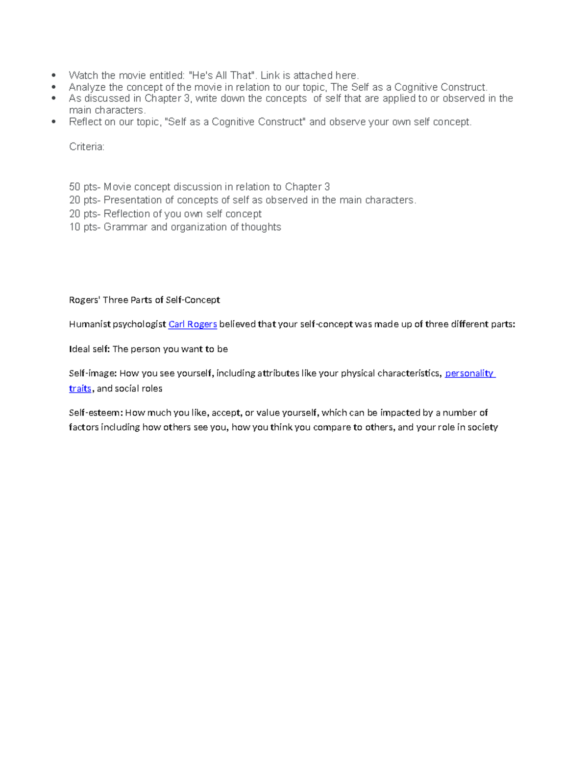 Understanding the self movie review - Watch the movie entitled: "He's ...