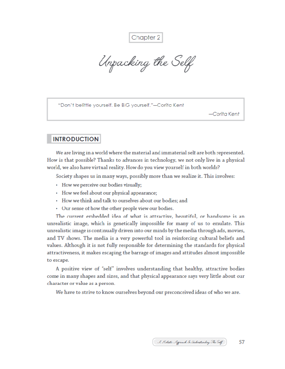 Understanding the Self - Notes - Studocu