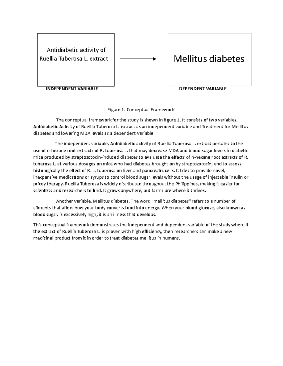 Karol- Conceptual- Framework - INDEPENDENT VARIABLE DEPENDENT VARIABLE ...