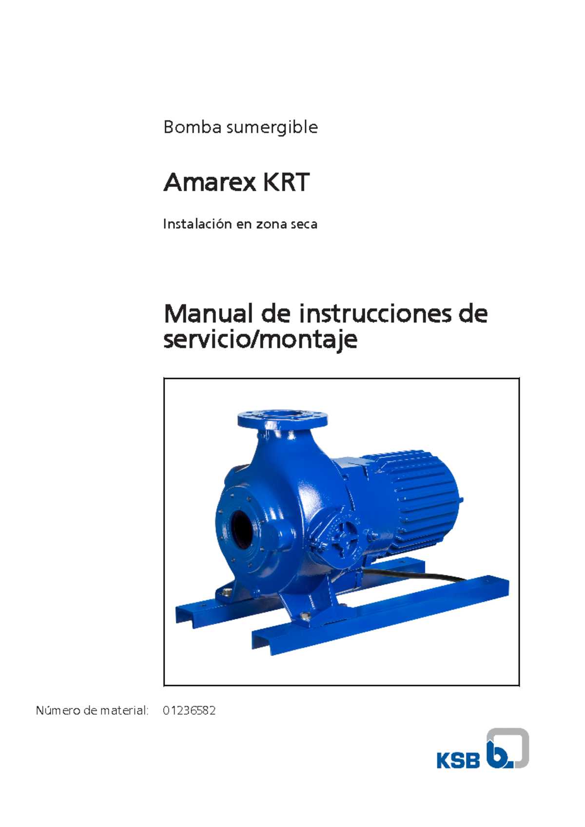 Manual Amarex - Resumen estructuras mecanicas - Bomba sumergible Amarex ...